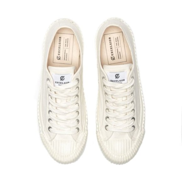 Excelsior | Shoes | Excelsior Classic Bolt Low Top White Sneakers ...